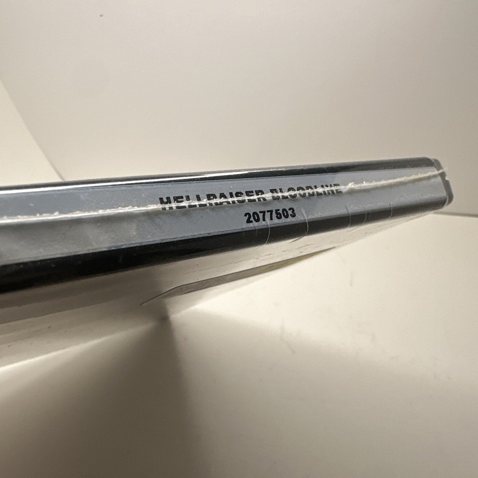 Hellraiser Bloodline DVD 2000 Clive Barker Horror Pinhead Widescreen ...