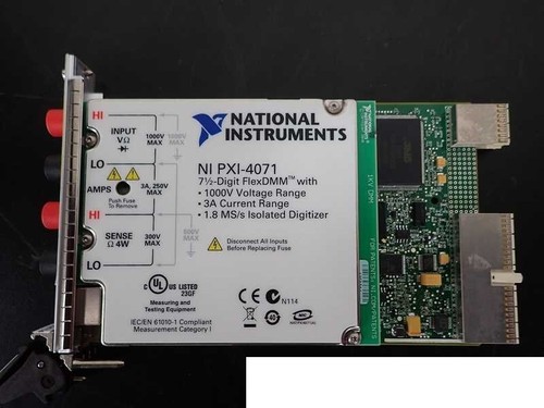 National Instruments NI PXI-4071 7.5 DIGITAL FLEX-MULTIMETER CARD | eBay