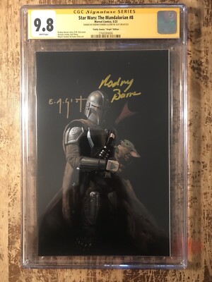 Star Wars: The Mandalorian Season 2 # 8 CGC 9.8 SS Signed EM Gist ...