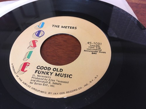 The Meters - Good Old Funky Music / Sassy Lady - US Soul 45 - 1971 ...
