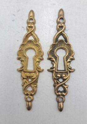 Escutcheons & Key Hole Covers - Skeleton Key Hole Cover