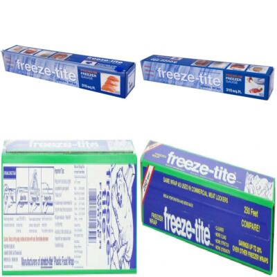 Freeze-tite Plastic Freezer Wrap, 315-Square Feet x 14 5/8-Inch Rolls ...