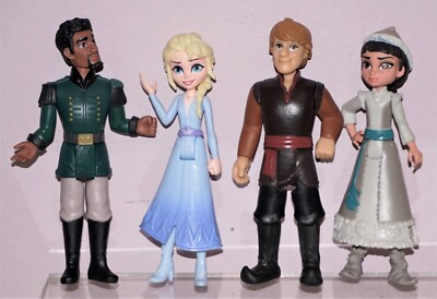 Frozen 2 Elsa, Lieutenant Mattias, Kristoff, Honeymaren - lot of 4 4 ...