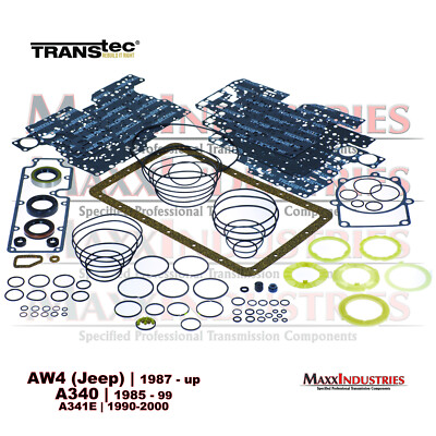 1987-on Jeep AW-4 Transmission Rebuild Kit fits Cherokee Gaskets-Seals ...