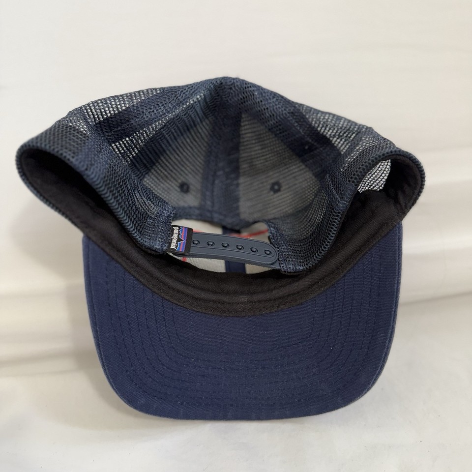 Patagonia Heritage Great Pacific Iron Works Hat - Near Excellent - Blue ...