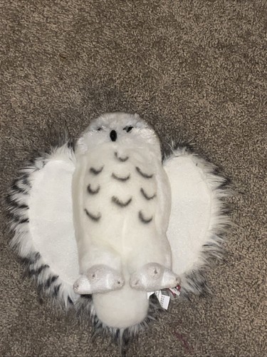 Douglas Snowy Owl. Very real, 10 inches Wizard Plush. Elegant and ready ...