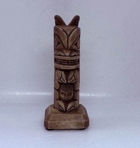 Vintage Polynesian God Totem Tiki Figurine Statue Resin Hawaiian Art ...