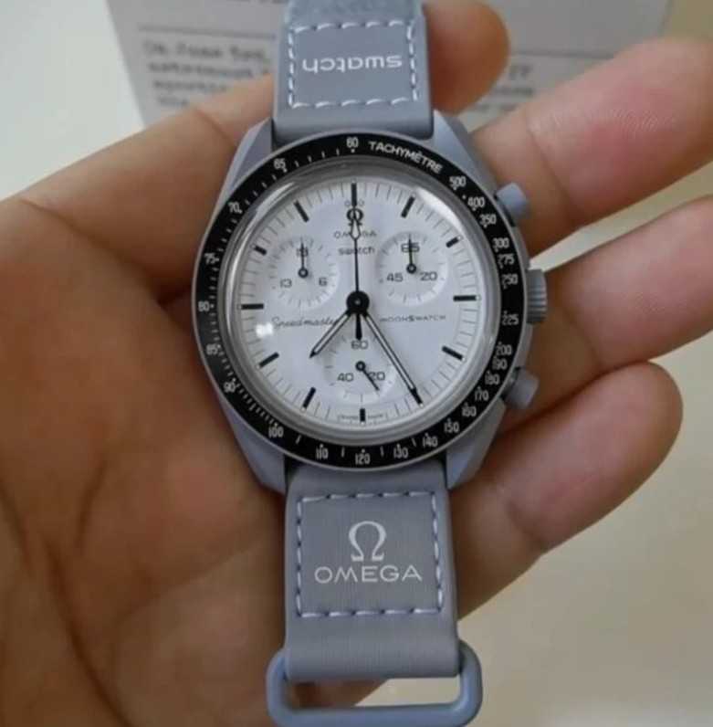 New OMEGA x Swatch MoonSwatch Mission To 1965 Watch -With Box | eBay