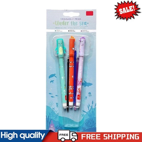 3Pcs Erasable Ballpoint Pens Multi-Purpose Cute Erasable Gel Pens Gifts ...