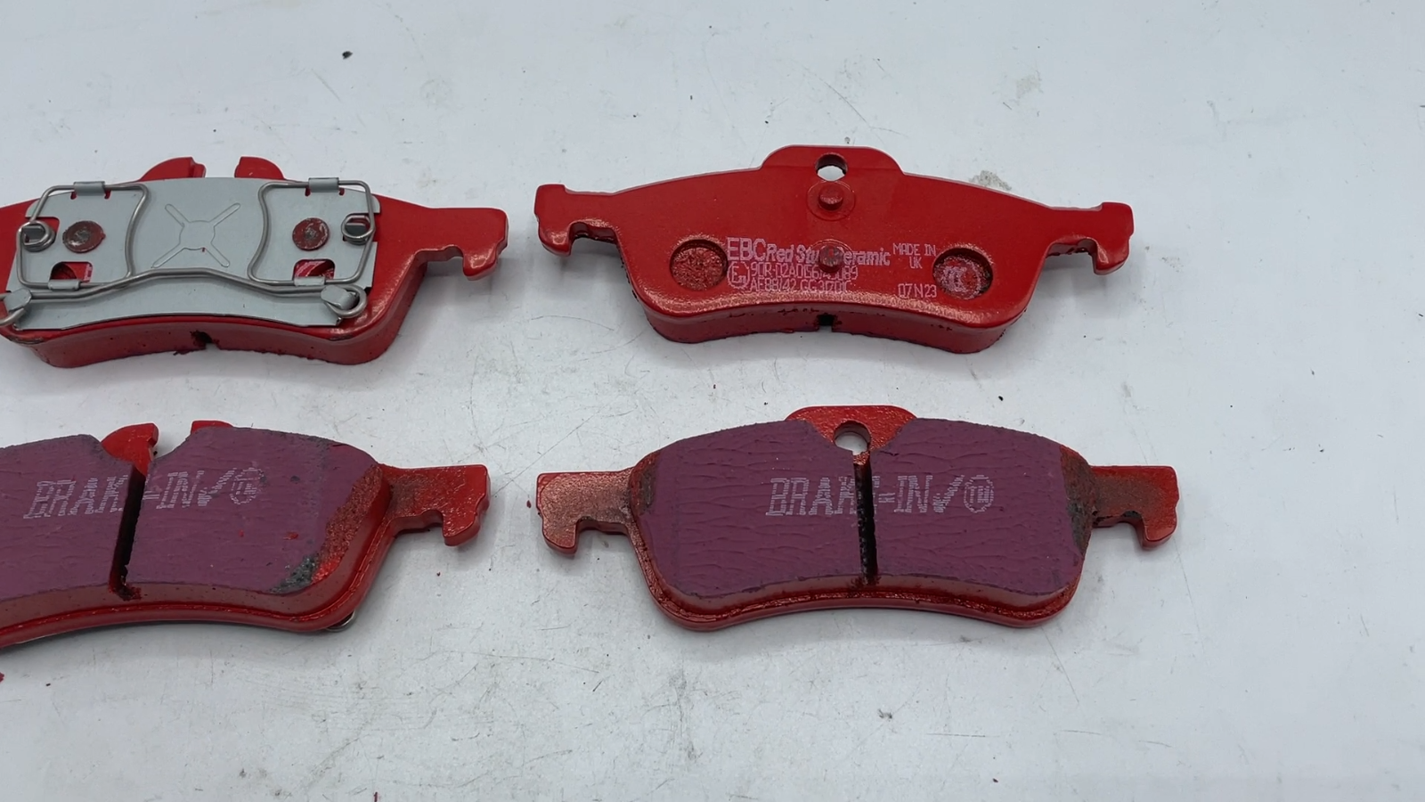 2002 to 2006 MINI Cooper and Cooper S EBC Red Stuff Rear Brake Pads R50 ...