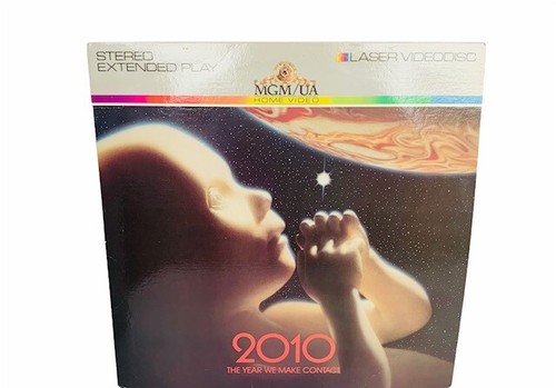 Laser Disc laserdisc case cover 12" movie videodisc 2010 contact 1984 ...