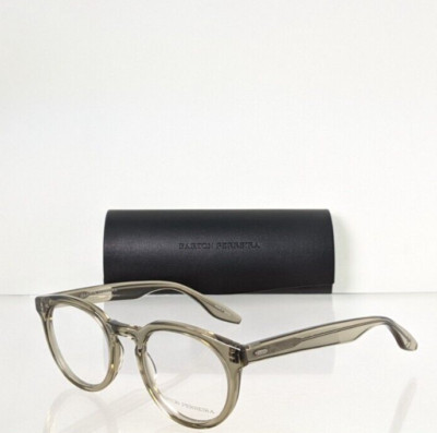 New Authentic Barton Perreira Eyeglasses Rourke Grey Frame KHA 49mm | eBay