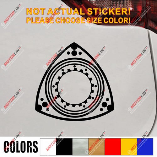 Rotary Engine Wankel Engine Car Decal Sticker Fit for Mazda 3 6 CX-5 ...