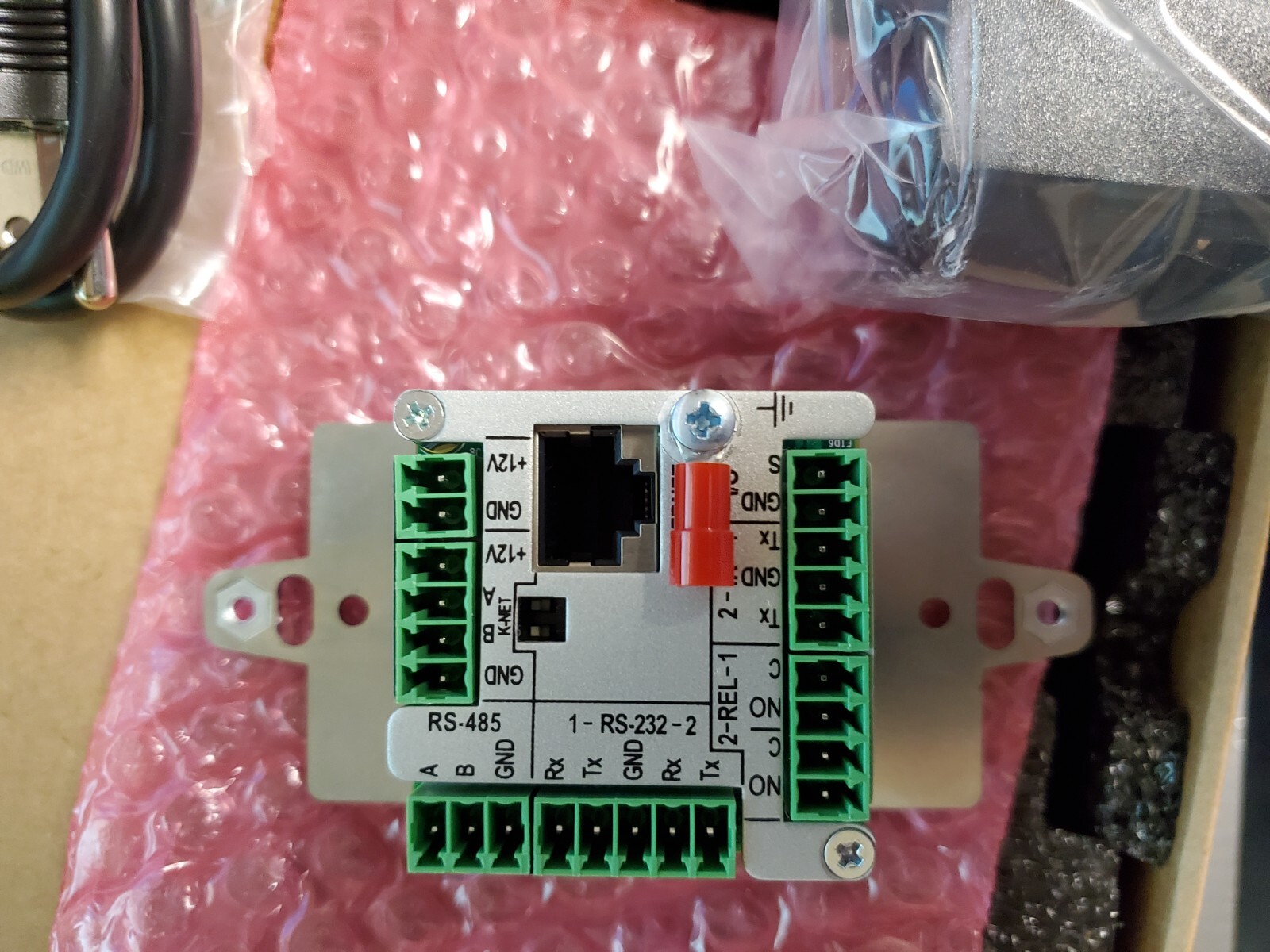 Kramer 8-Button Ethernet and K-NET 1-Gang Control Keypad with PoE (US ...