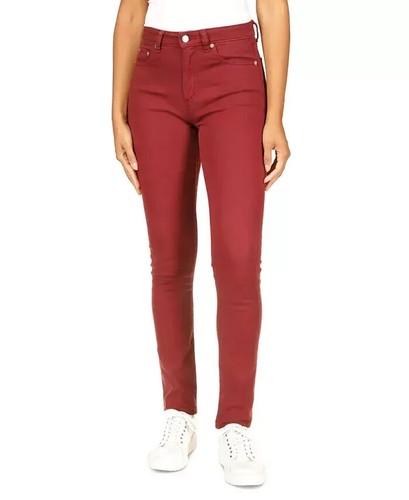 Michael Kors Womens Merlot High Rise Skinny Jeans Size 16 | eBay