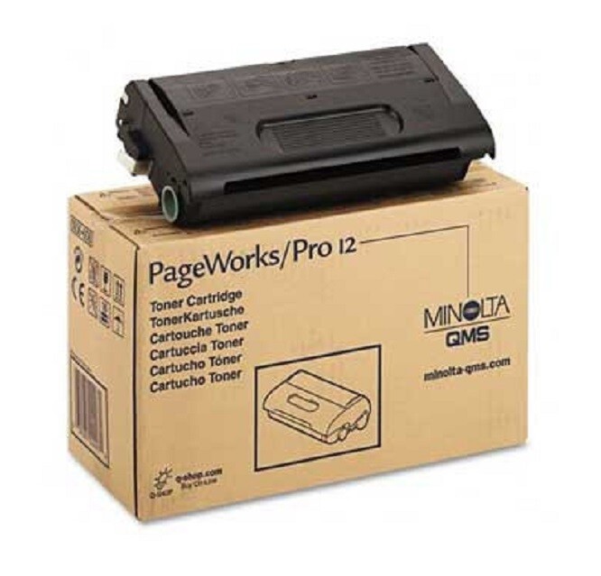 Original Toner Qms Minolta Pagepro 12 Pageworks / 1710432-001 Cartucho ...
