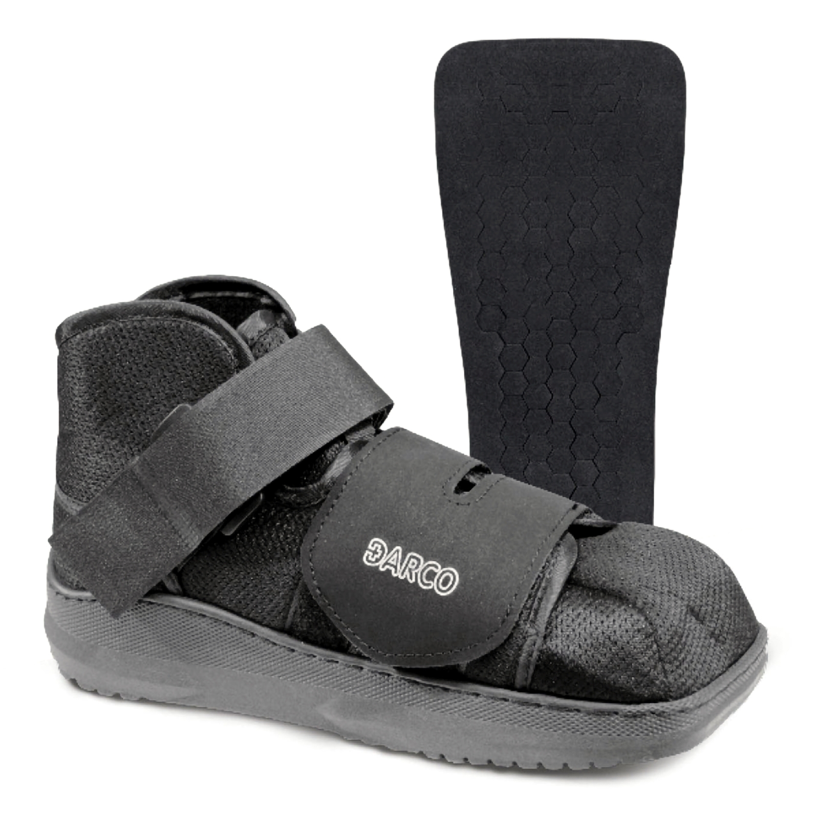 APB Black All Purpose Boot Large Rocker Sole / Removable Insole / Zoned ...