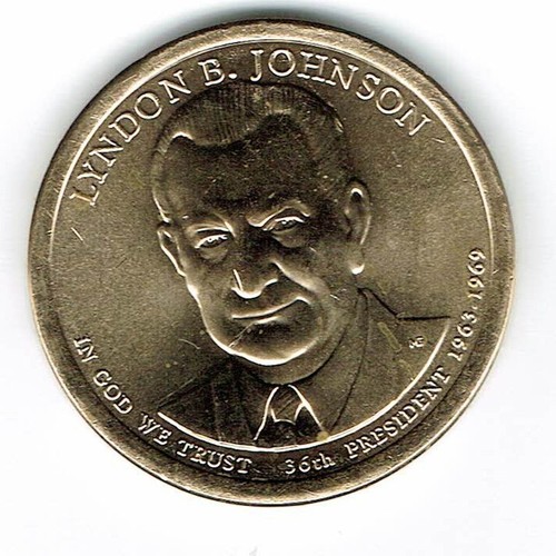 2015-D $1 Brilliant Uncirculated 36TH President LBJ Dollar Coin! | eBay