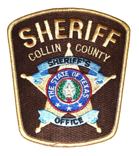 COLLIN COUNTY TEXAS TX Sheriff Police Patch BROWN TAN | eBay
