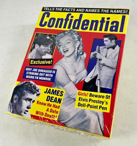CONFIDENTIAL MAGAZINE by KITCHEN SINK PRESS 36 Card Set Original Sealed ...