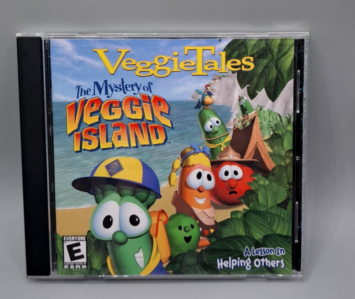 Veggie Tales Mystery of Veggie Island (Windows PC, 2002) 755142101770| eBay