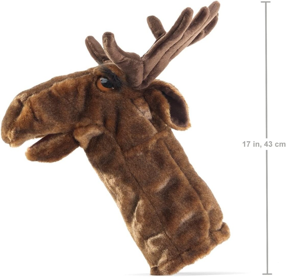 Folkmanis Puppets Moose Stage Hand Puppet | eBay