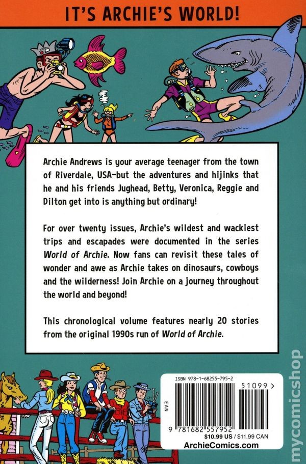 Archie Comics Presents World of Archie TPB #1-1ST FN 2019 Stock Image ...