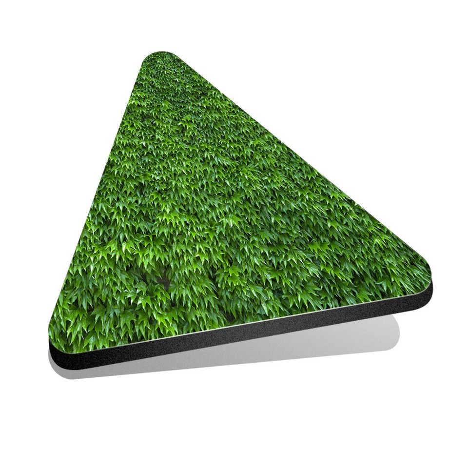 1x Triangle Fridge MDF Magnet Green Ivy Leaves Nature Garden Tree ...