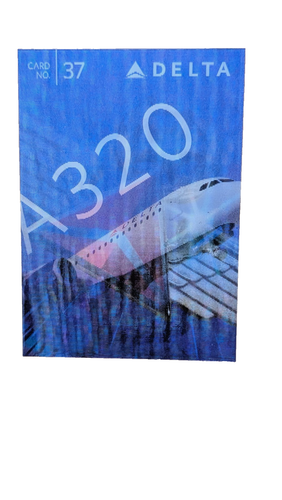 Delta Air Lines Holographic Trading Card #37 – Airbus A320 – 2015 ...