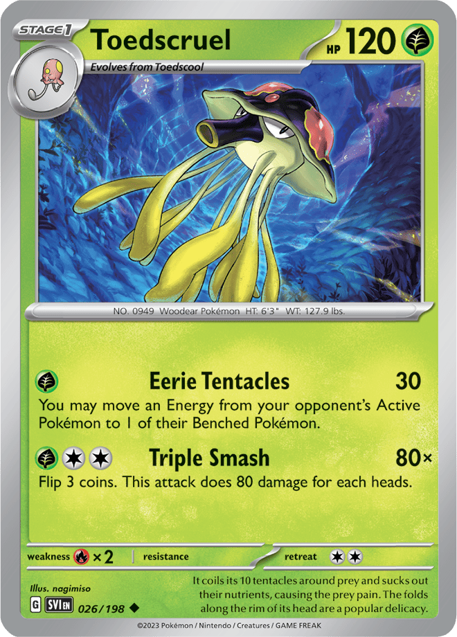 Pokemon Cards - Scarlet & Violet - Common/Uncommon - Choose Your Cards ...