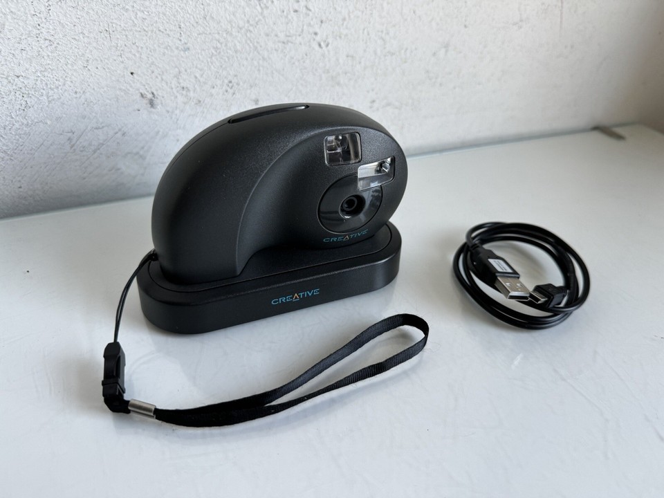 Creative Labs PD0160 PC-CAM 300 Vintage Digital Camera Webcam With Dock ...