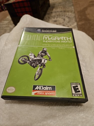 Jeremy McGrath Supercross World Nintendo Gamecube Complete CIB ...