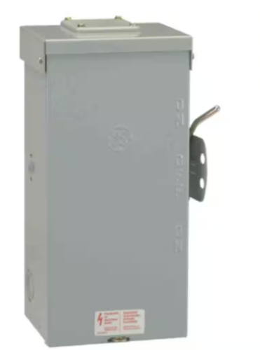 GE Emergency Power Transfer Switch 100/200-Amp 240-Volt 1-Phase Non ...