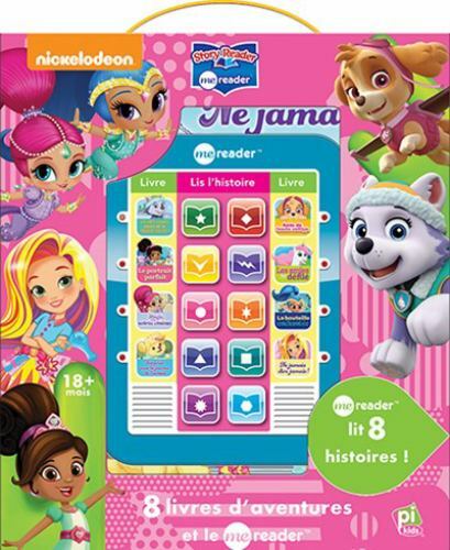 Me Reader Nickelodeon Jr Electronic Reader and 8-Book Library by p i ...
