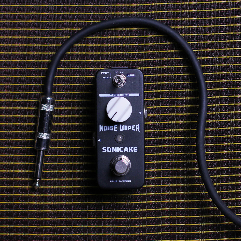 SONICAKE Noise Wiper True Bypass Noise Gate Guitar Bass Effect Pedal ...