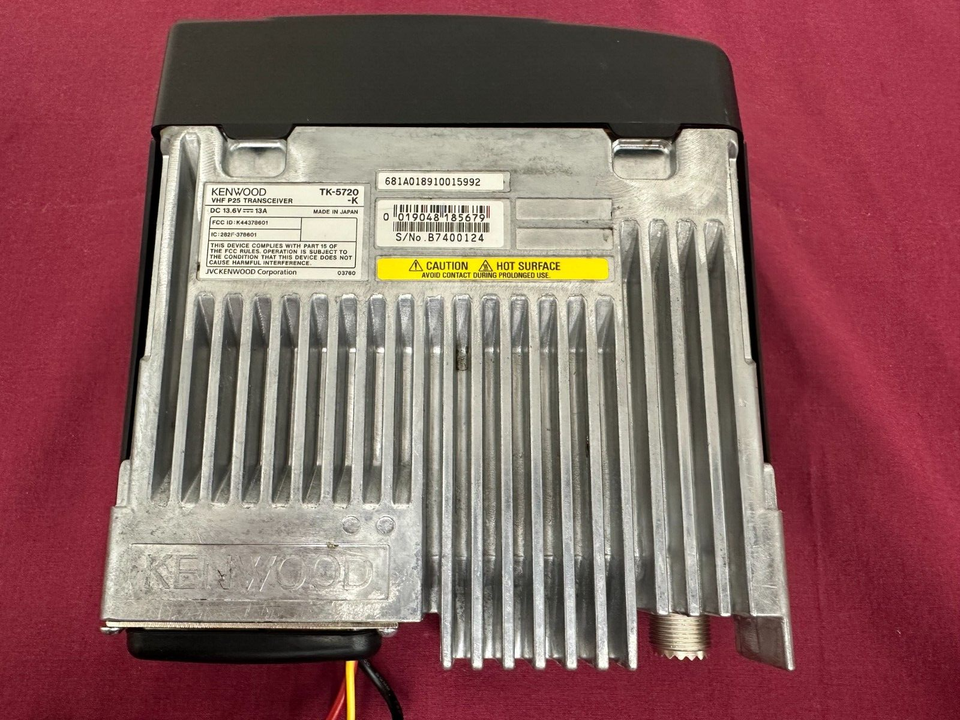 Kenwood TK5720 TK-5720 VHF 50Watt 136-174 Mhz 512 Channels FIRE-EMS ...