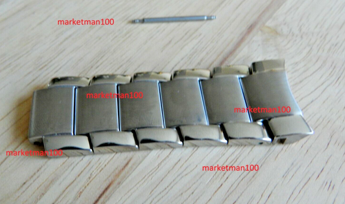 Silver Top 6 FIXED Links to fit AR2448 ART3000 ART3037 Armani Men's ...