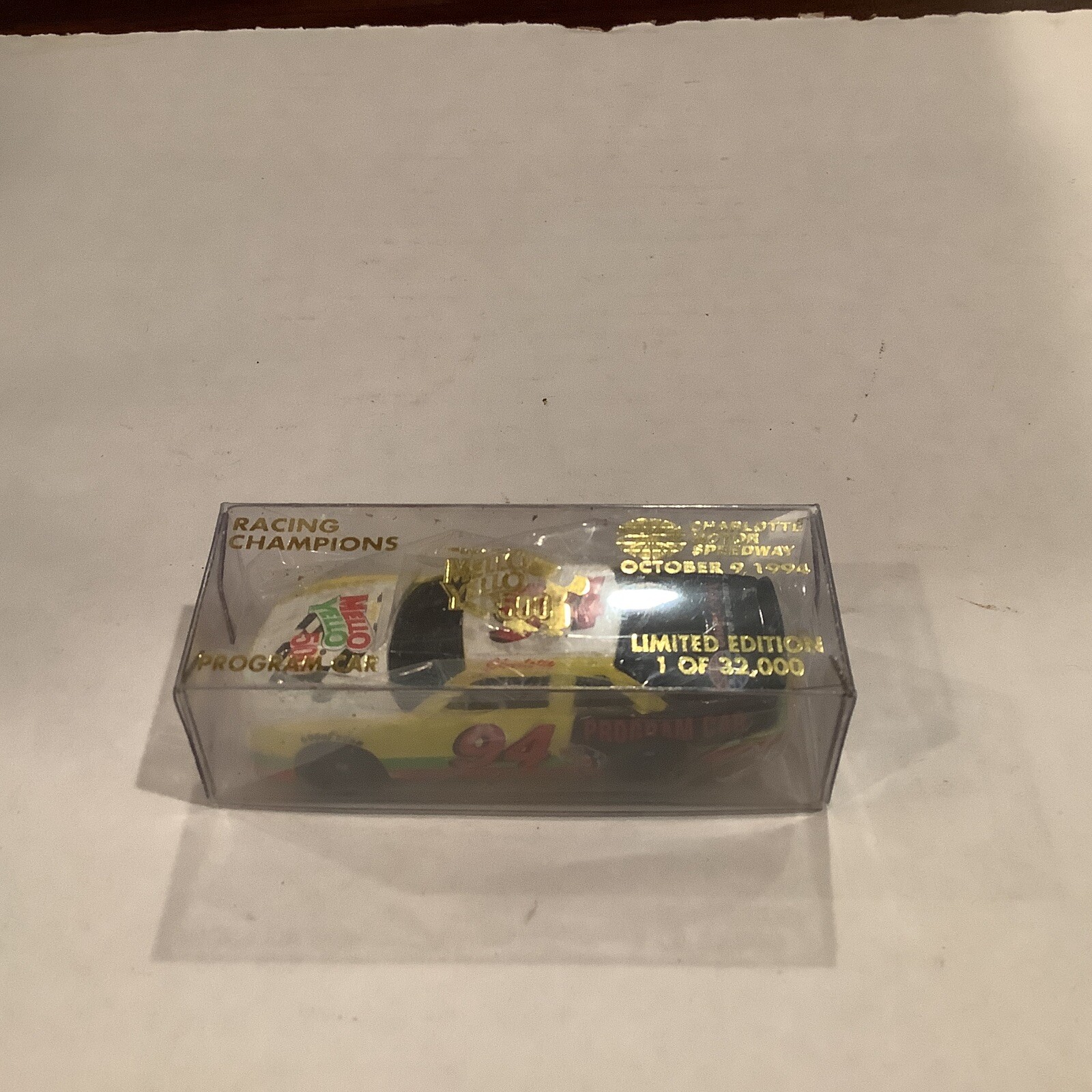 Limited Mellow Yellow 500 Charlotte Motor Speedway Program Car ~ 1994 ...