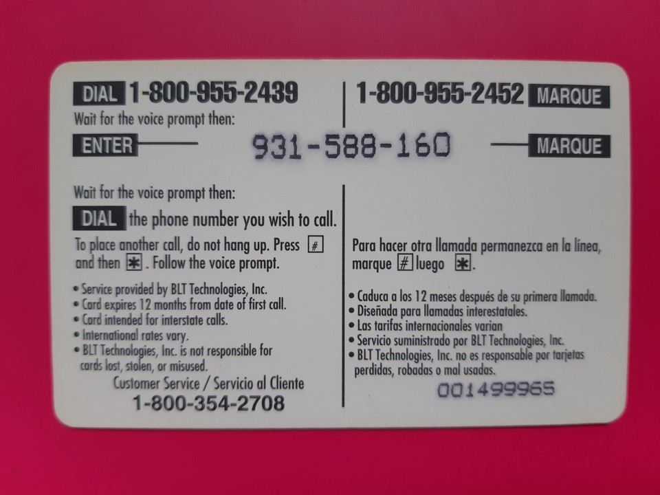 Telefonkarte USA/Kanada $10 TALKnTOSS Prepaidcard E16 | eBay