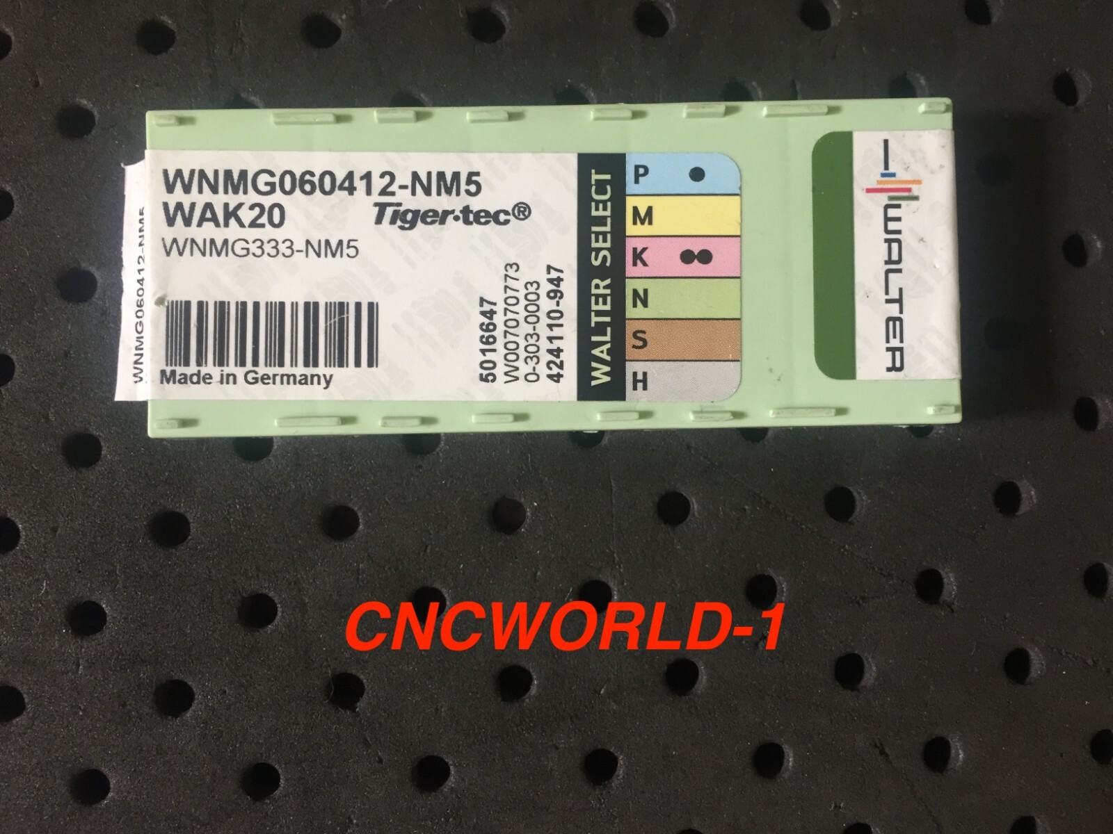 10 Pcs Walter WNMG 333-NM5 WAK20 , WNMG 060412-NM5 WAK20 , 1 Box ! | eBay