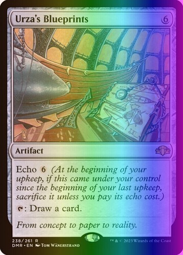 MTG Magic the Gathering Urza's Blueprints (238/481) Dominaria ...