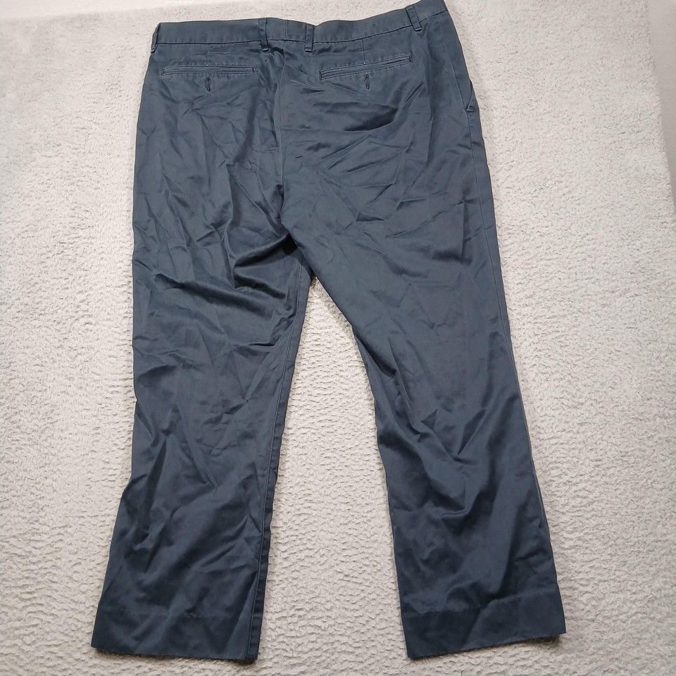 Bonobos Pants Mens 38x34 Navy Blue Monday Straight Leg Chinos Classic ...