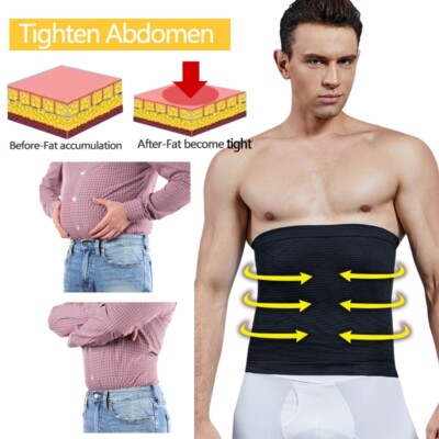 Men's Compression Body Shaper Sports Abdominal Waist Trainer Tucker ...
