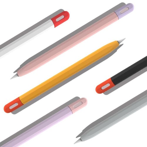 Silicone USB-C Touch Pen Sleeve Grip Cover for Apple Pencil 3rd ...