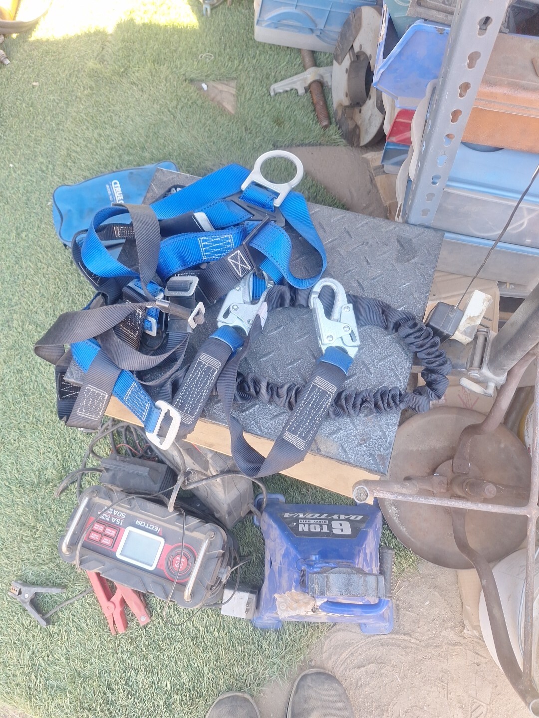 UNIKIT 1/6D Guardian True Cast Fall Protection Climbing Safety Harness ...