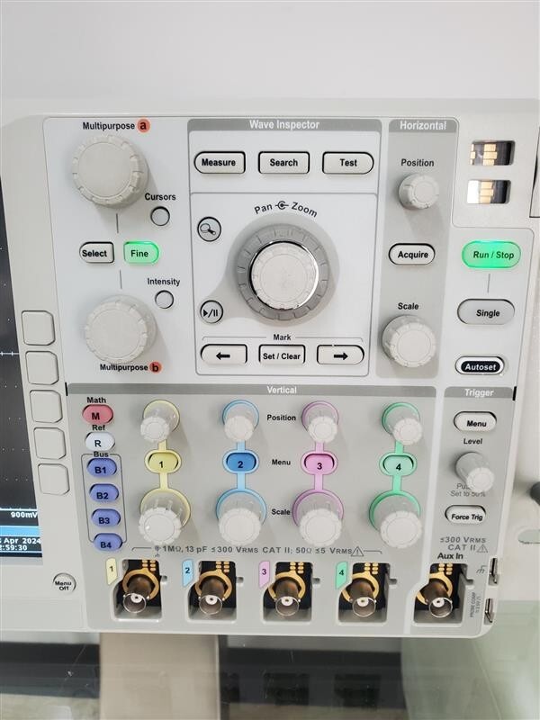 Tektronix DPO4034B 350MHz, 4 Chan, 2.5GS/s Oscilloscope W/Rackmount Kit ...