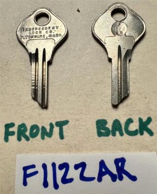 Vintage 1970s 1980s NOS ILCO F1122AR plated key blanks, new old stock ...