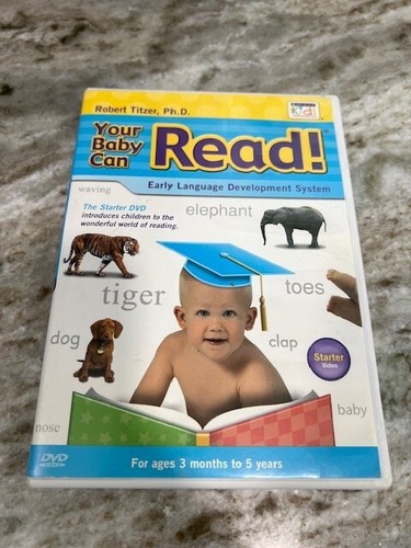 Your Baby Can Read Early Language Development DVD Ages 3 months - 5 ...