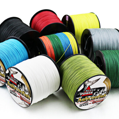 Ashconfish Braided Fishing Line 6lb-100lb 4 Strands PE Super Extreme ...