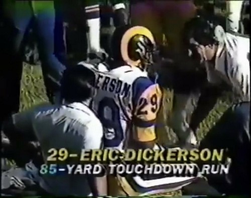 1983 Los Angeles Rams at New York Jets DVD Eric Dickerson | eBay